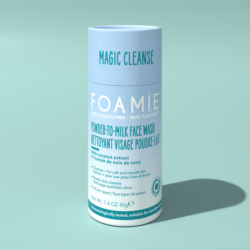 Foamie Powder to Milk Face Wash Magic Cleanse – Foamie Benelux